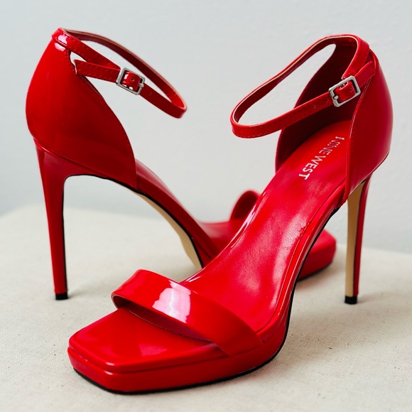 Nine West | Shoes | New Nine West Emmeri Red Stilettos High Heels ...